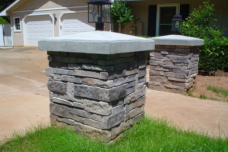 Stone Veneer for Posts and Columns - Black Bear Mountain Stone - Heart ...