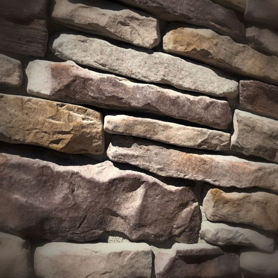 Black Bear Mountain Stone - Stone Veneer - Ledge Stone Amber
